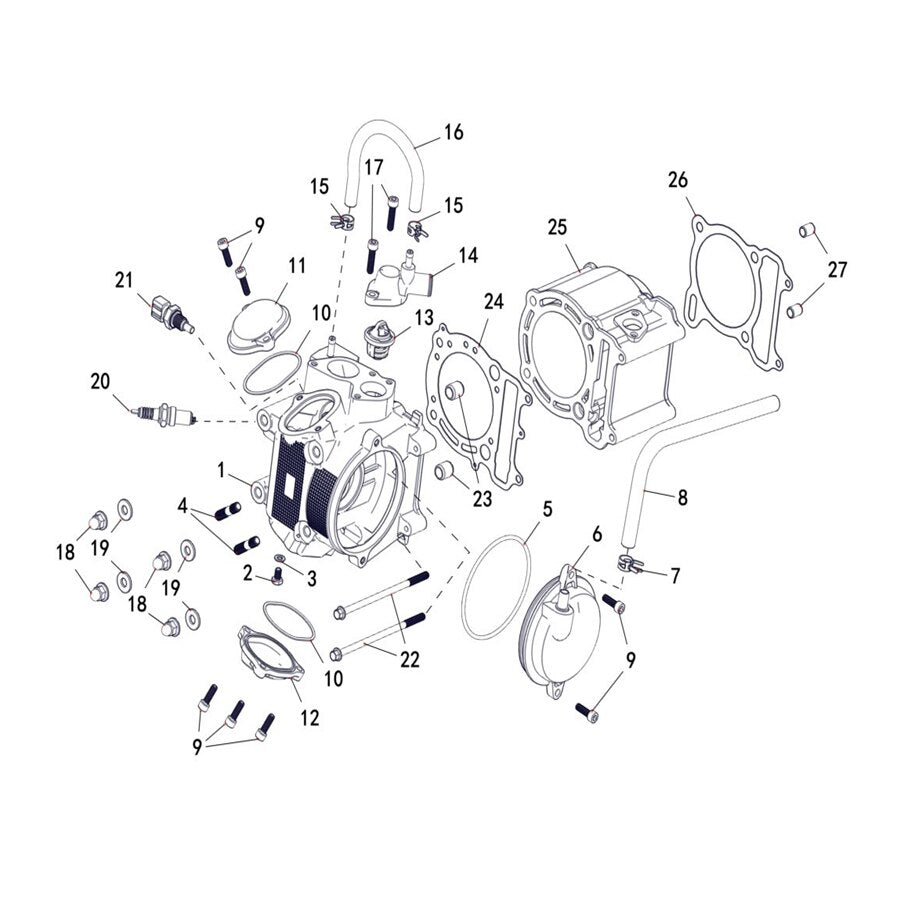 BUCK 450 CYLINDER