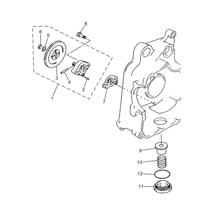 MSA 400 OIL PUMP