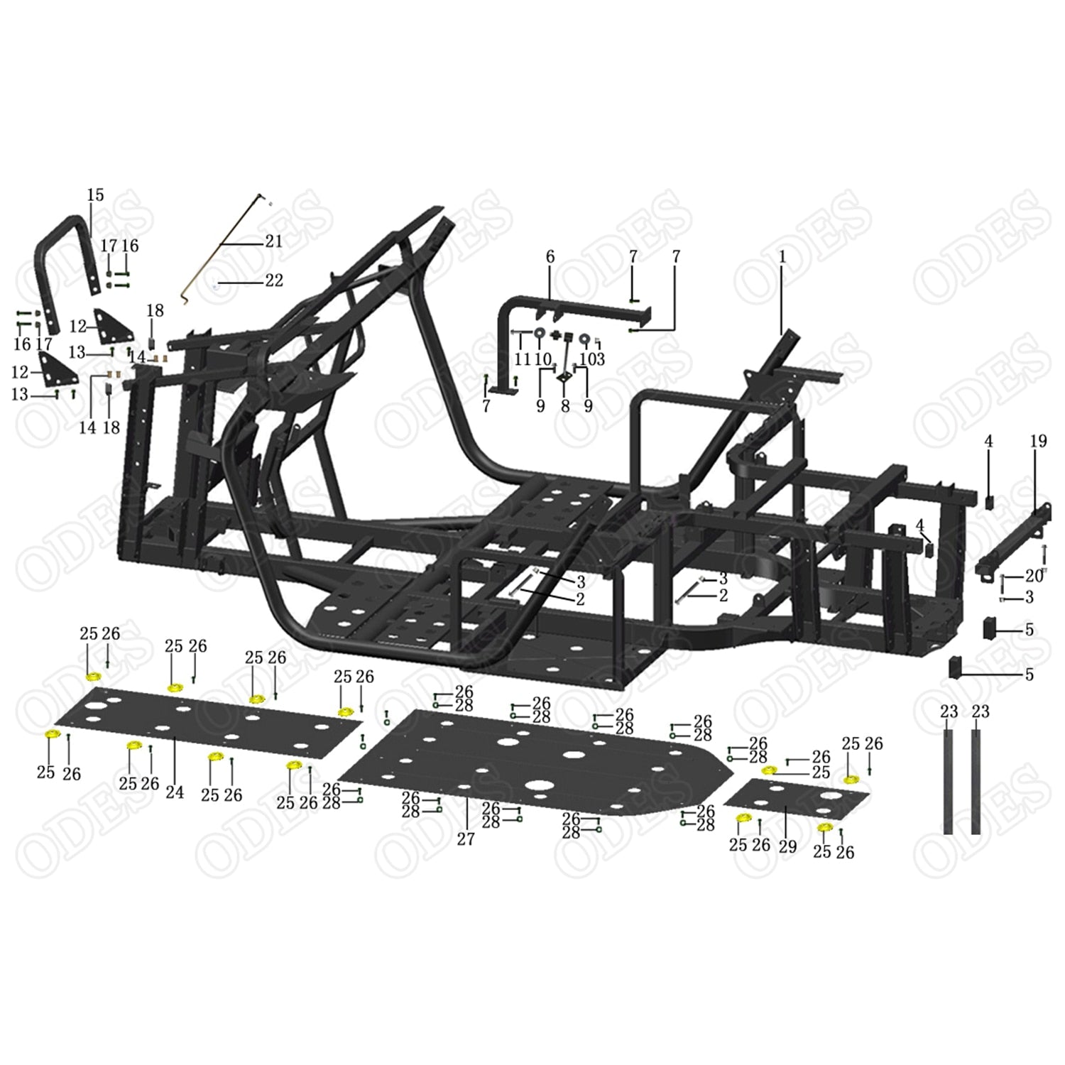 MSU 800 FRAME