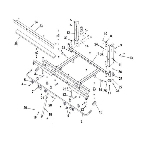T-BOSS 550 BED FRAME