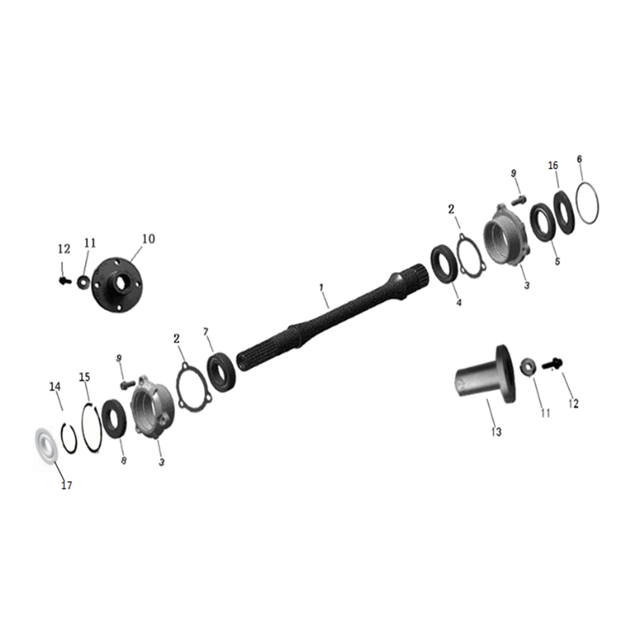 X4-1000 LT DRIVE SHAFT